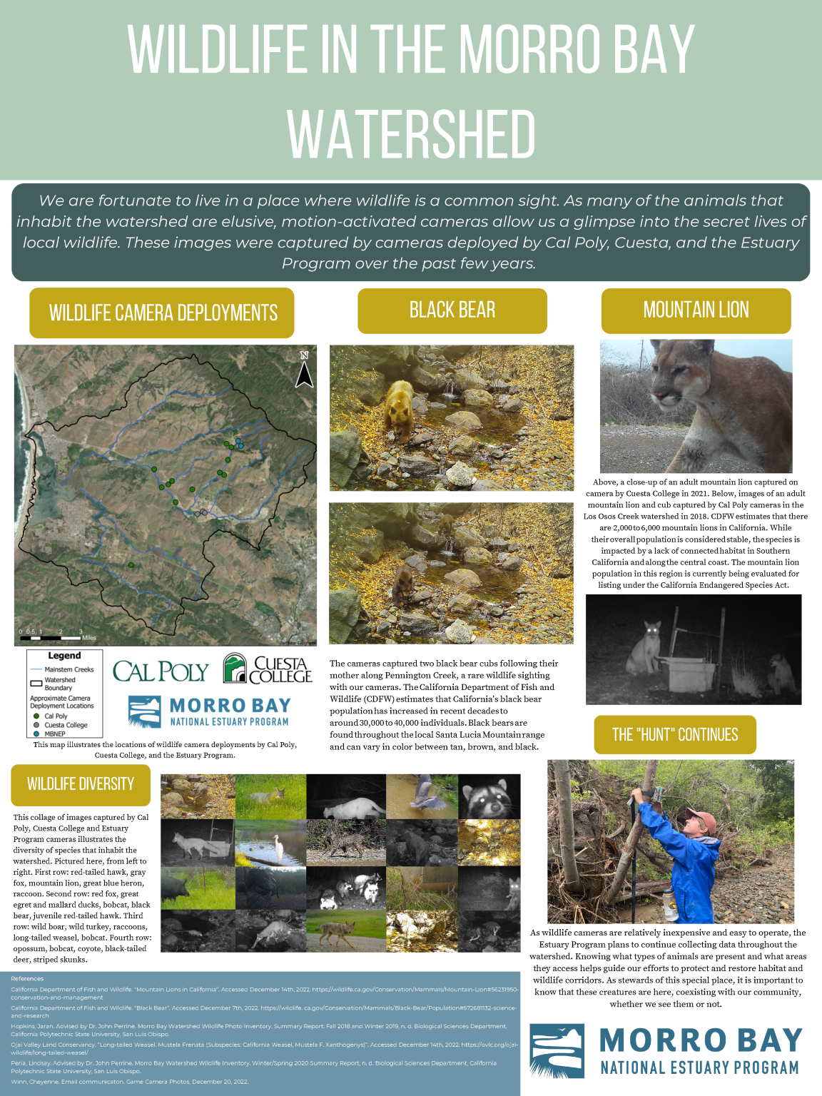 Wildlife poster - Morro Bay National Estuary Program